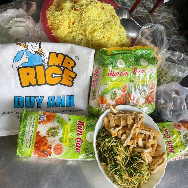 Heartwarming with Mr Rice's rice paper, rice vermicelli